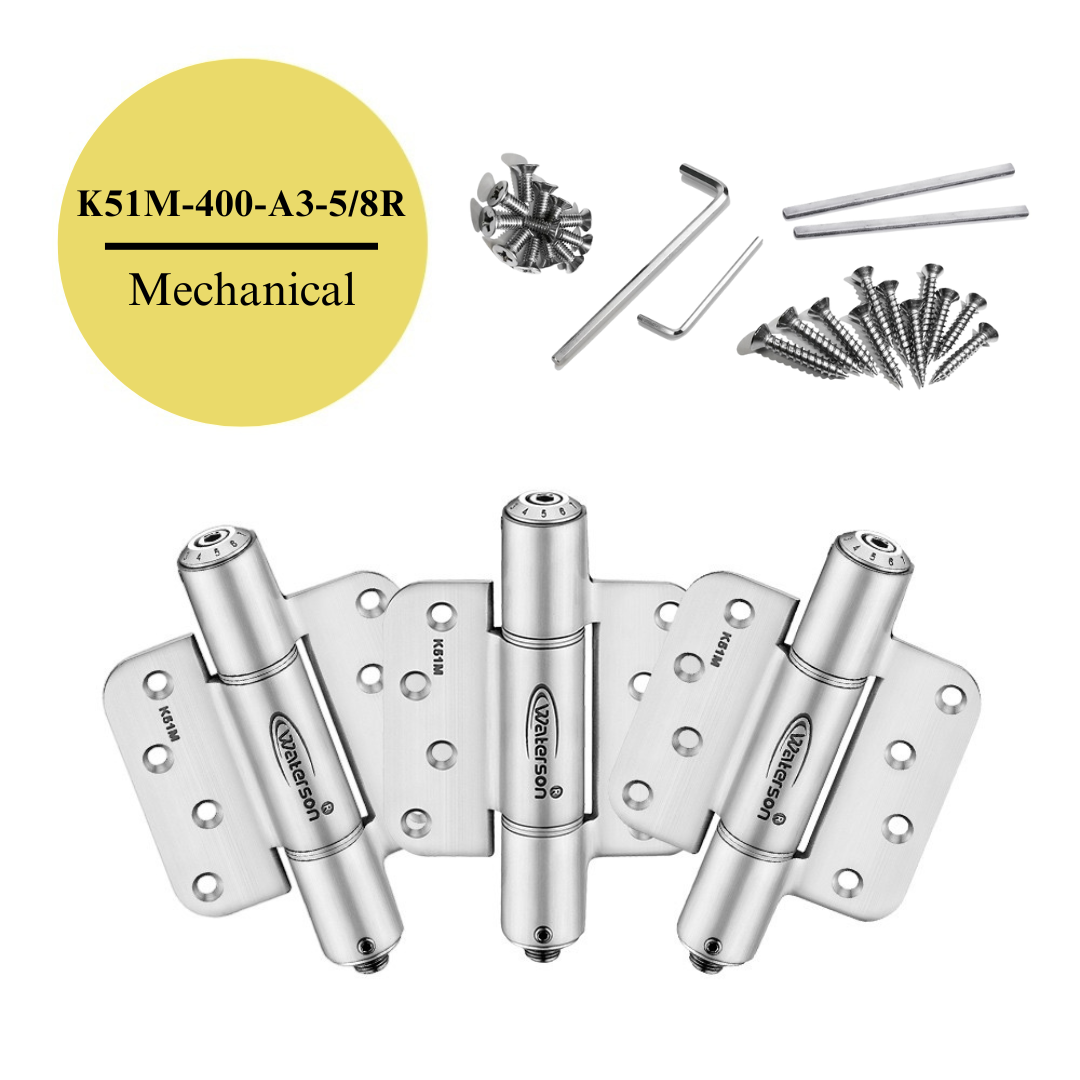 3pcs 4 Inch 5/8 Radius Door Hinge | Fire Rated | 7ft | SS304 | K51M-40 ...