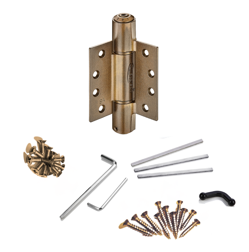 1pc Hydraulic Door Closer | Soft Closing | 4x4 | Single Hinge | SS304 ...