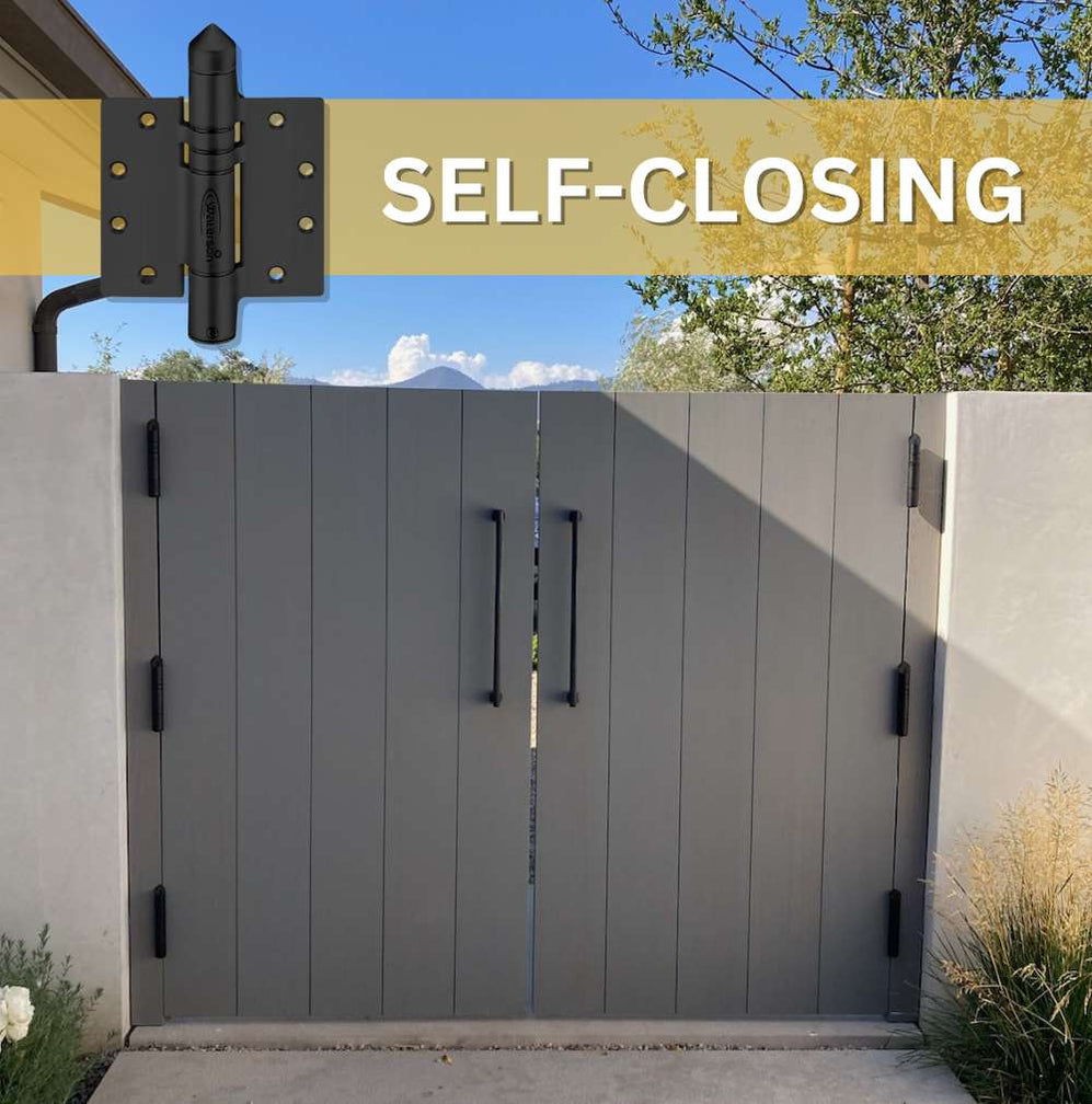 Stainless Steel Self Closing Hinges | 7ft | Heavy Gate | K51MP-C3 | 3 ...