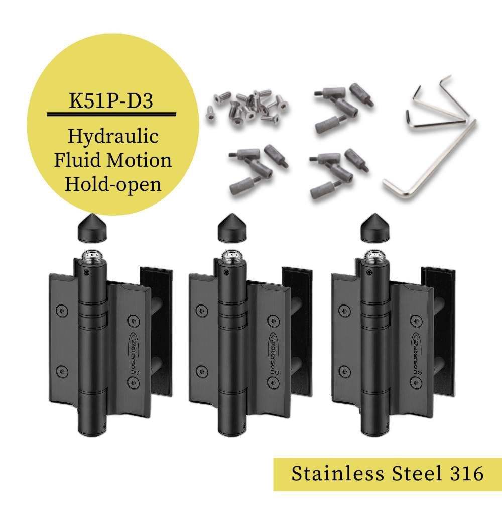 Heavy Duty Pool Gate Hinges | 7ft | K51P-316-D3 | 3 Pack — Waterson ...