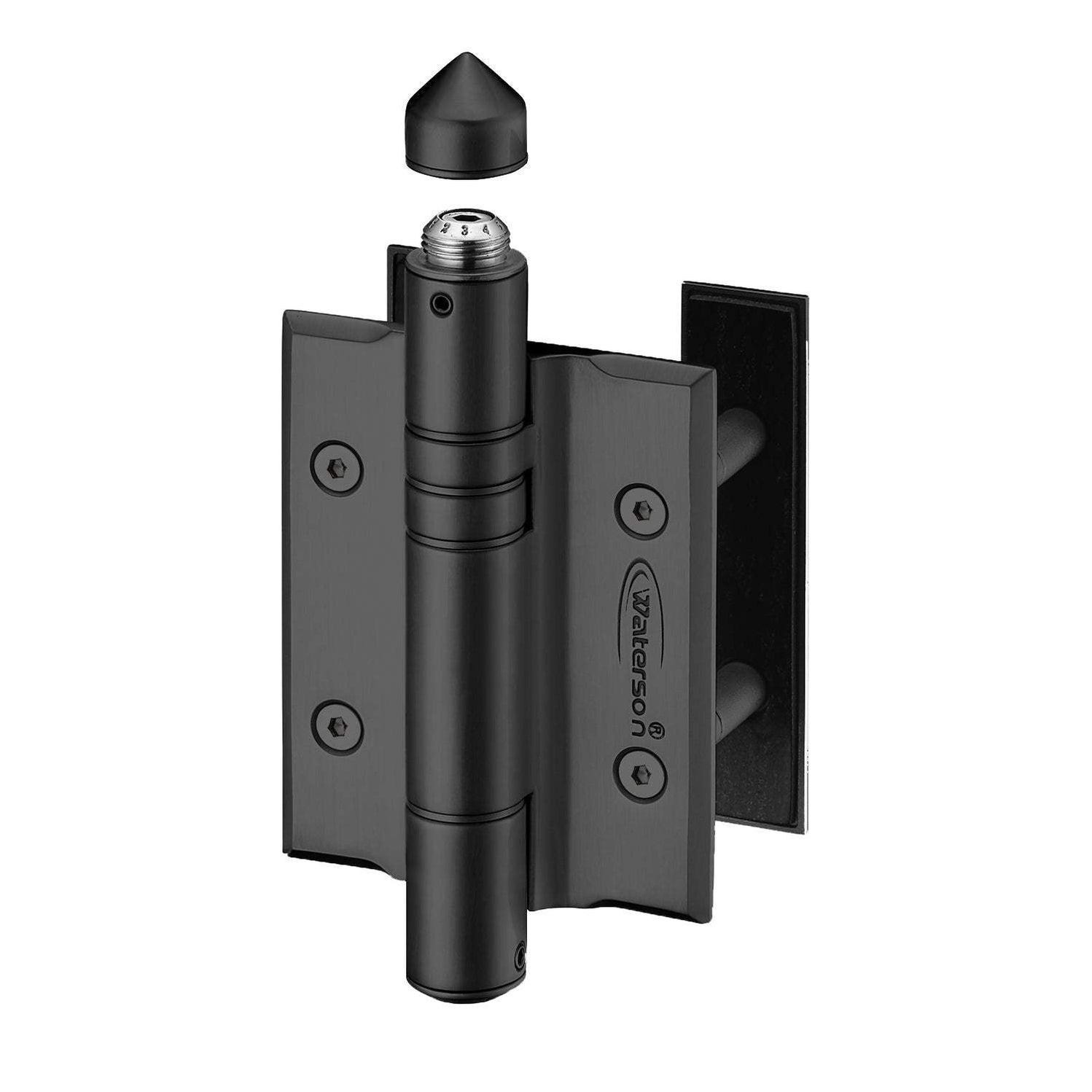 3pcs Self Closing Pool Gate Hinges | Mechanical | 7ft | 260 lbs | 1” t ...